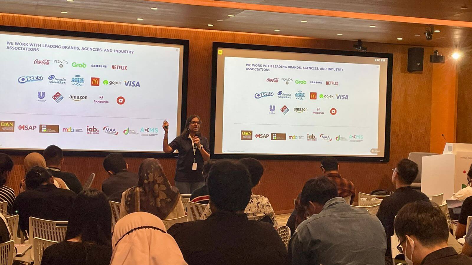 Moving Walls at Google's DV 360 Partner Roadshow 2023.